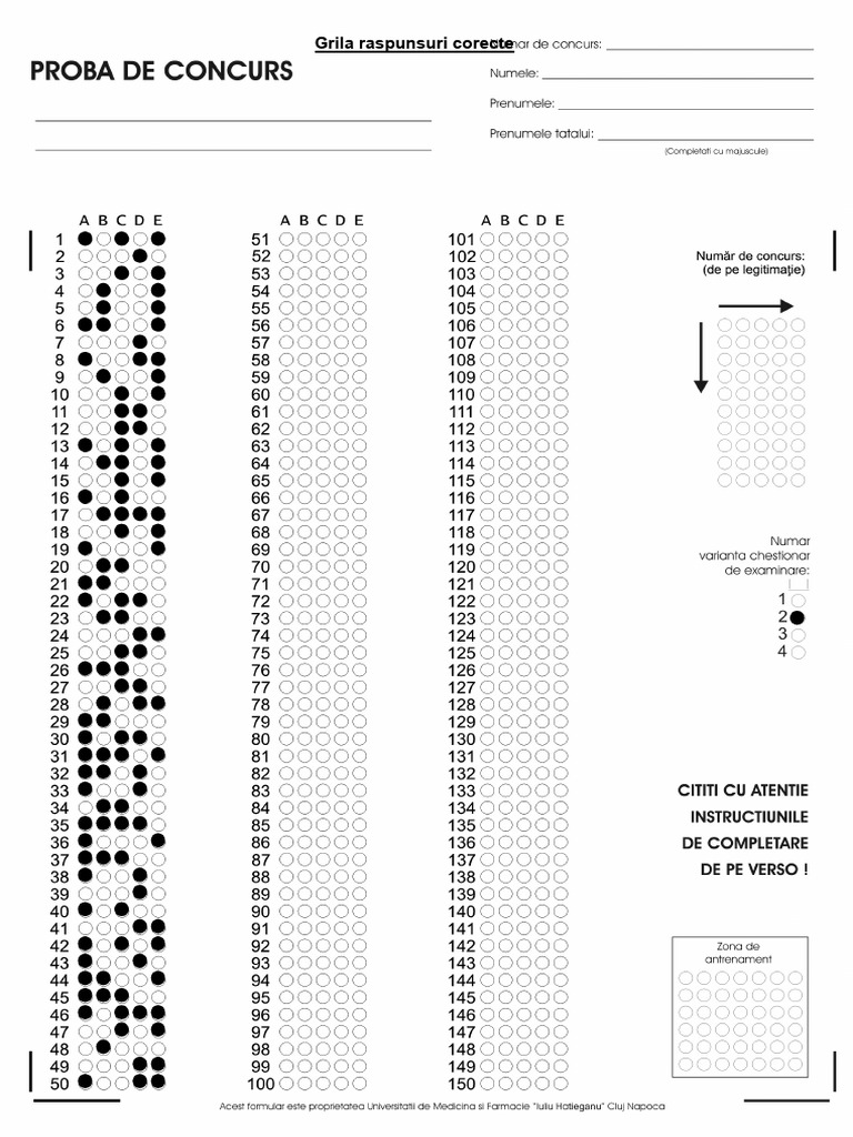 2024 Barem Simulare | PDF