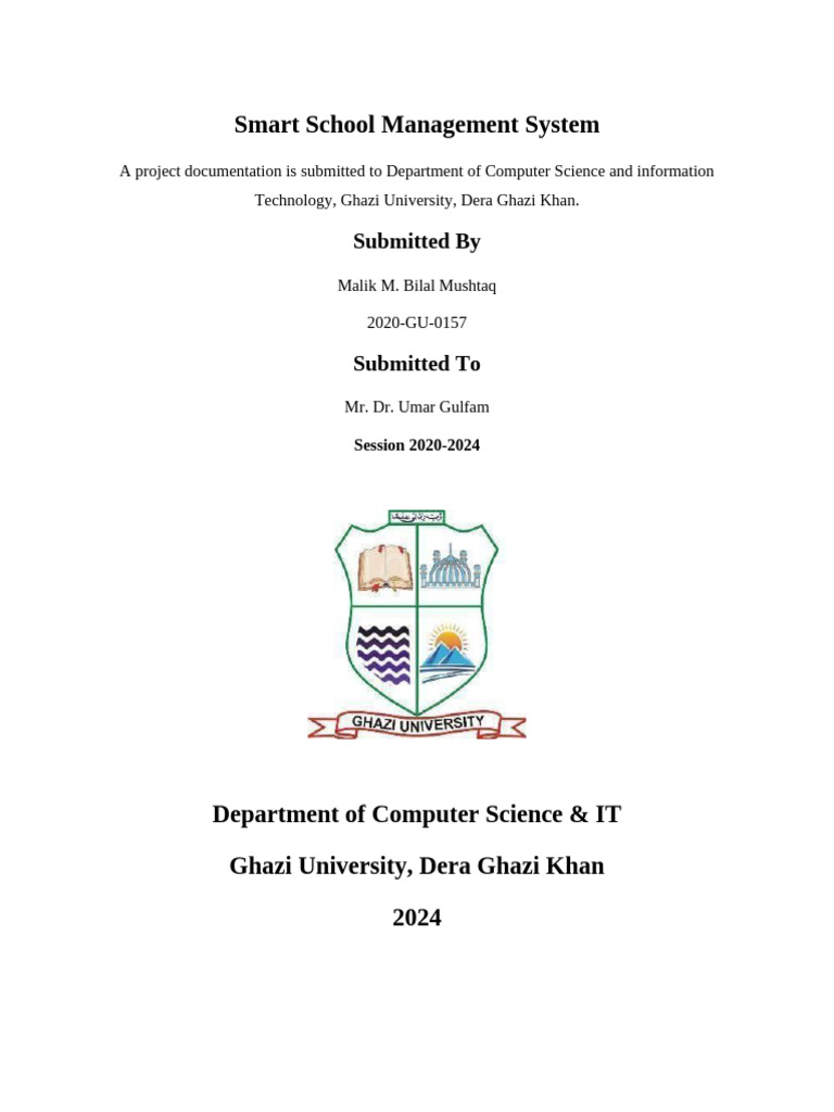 Student Management System (SMS) | PDF