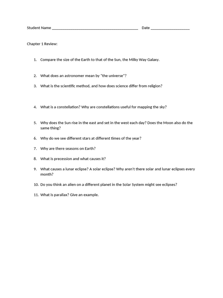 Chapter 1 Questions Pdf