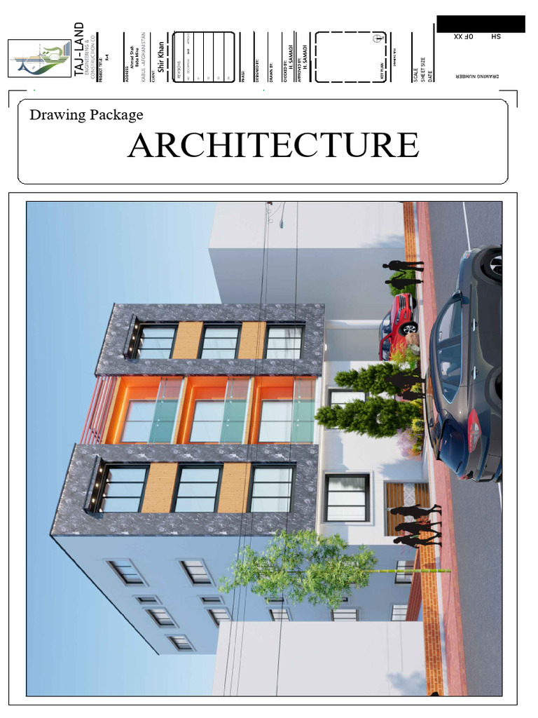 Shir Khan House Architecture File 6t | PDF | Building Engineering ...