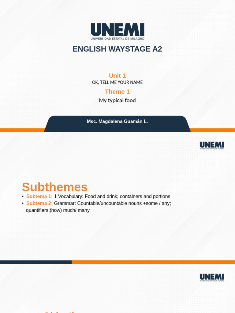 Unit 1 - Week 1 | PDF