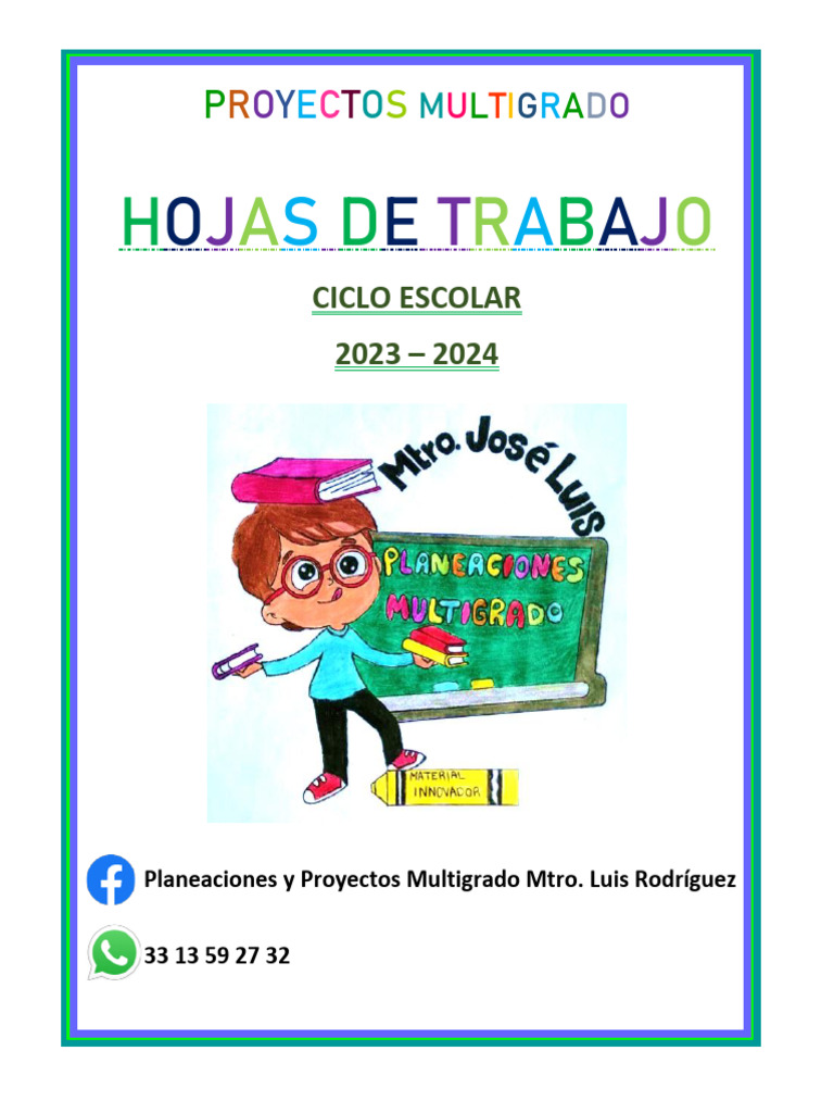 Cuadernillo Fase 3 - 1° y 2° - Mtro JOSE LUIS | PDF Cuadernillo Fase 3 - 1° y 2° - Mtro JOSE LUIS | PDF