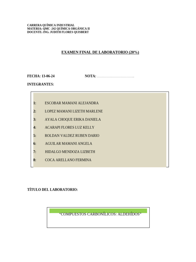 Examen de Laboratorio Final-242-4v1 | PDF