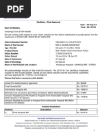 Star Health Claim Form - Part A | PDF