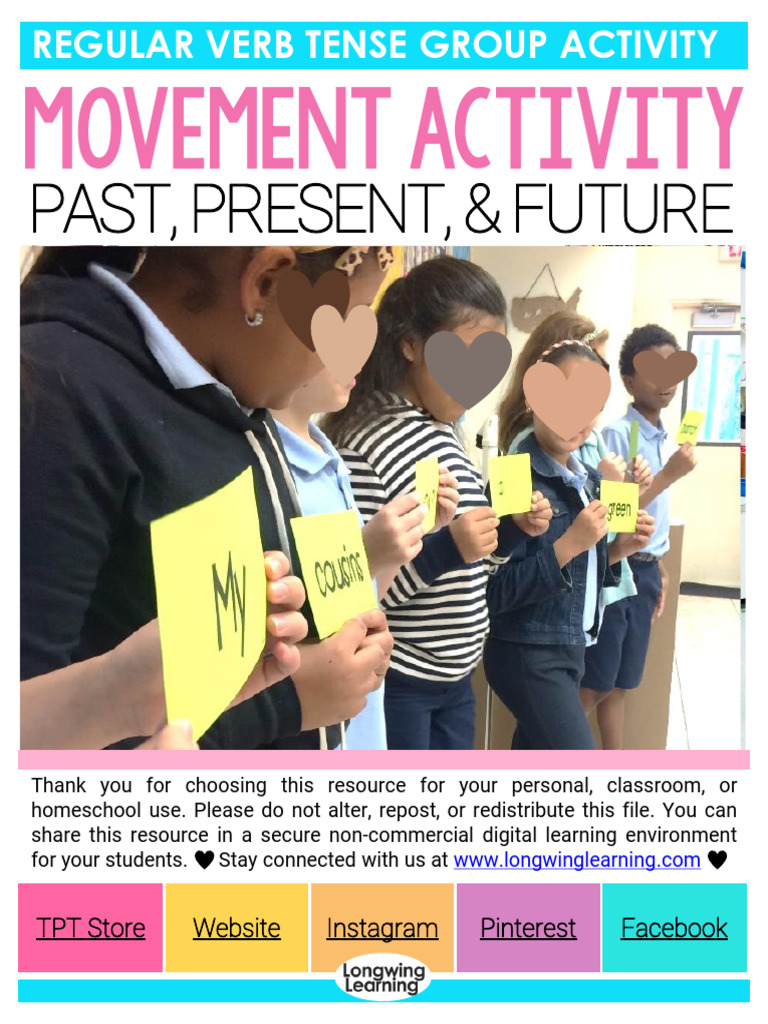 Past, Present, & Future: Movement Activity | PDF