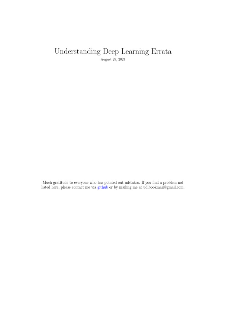 UDL Errata | PDF