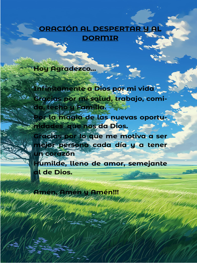 Oración 2 | PDF