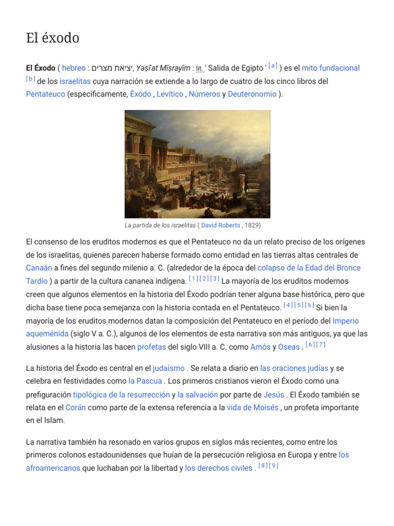 El éxodo Pdf