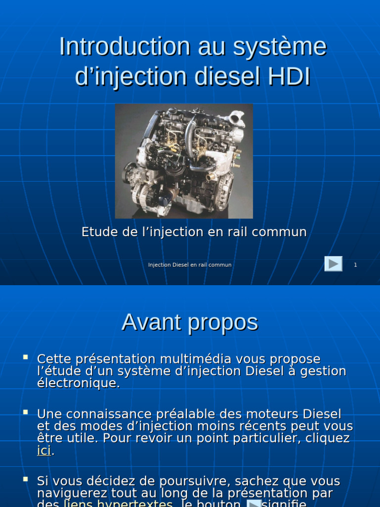 Introduction Au Système D'injection Diesel | PDF Introduction Au Système D'injection Diesel | PDF