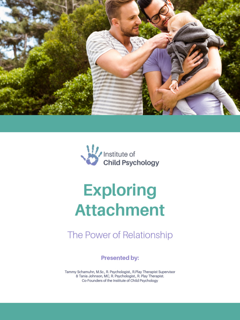 Exploring Attachment Workbook | PDF | Attachment Theory | Self-Improvement