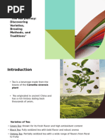 How To Make A Cup of Tea Flowchart | PDF