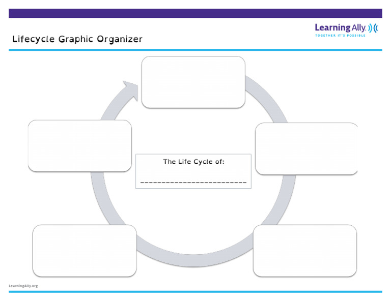 LA - Lifecycle Graphic Organizer | PDF