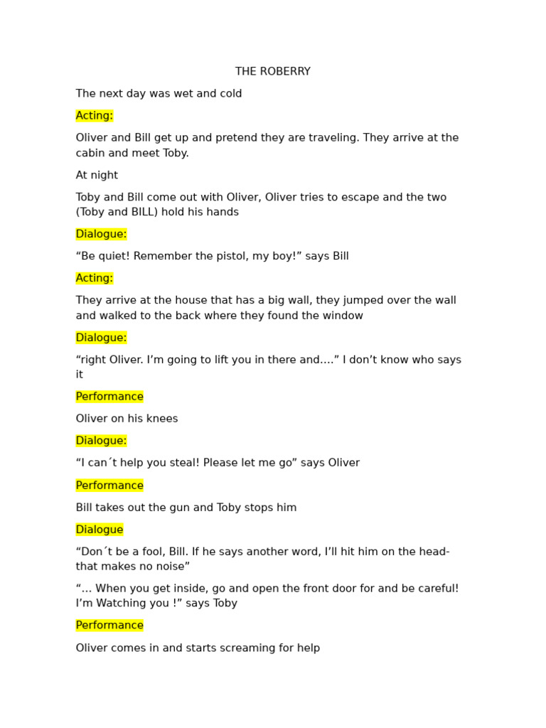 THE ROBERRY Profesora | PDF