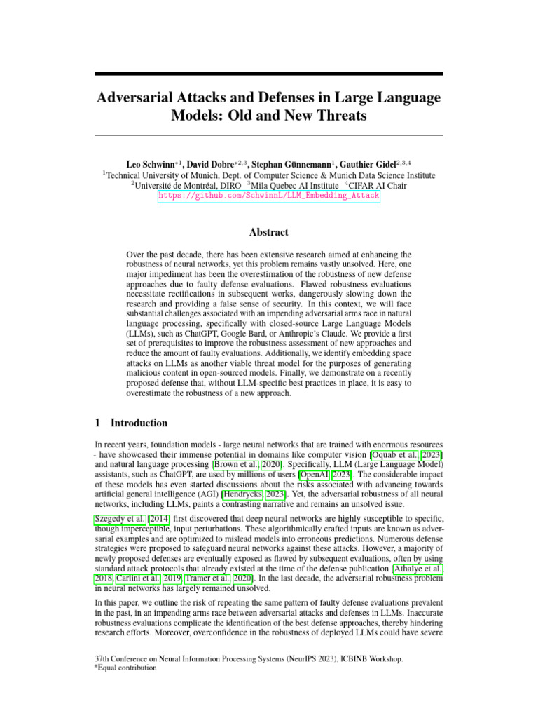 13 Adversarial Attacks and Defens | PDF | Computing | Artificial ...