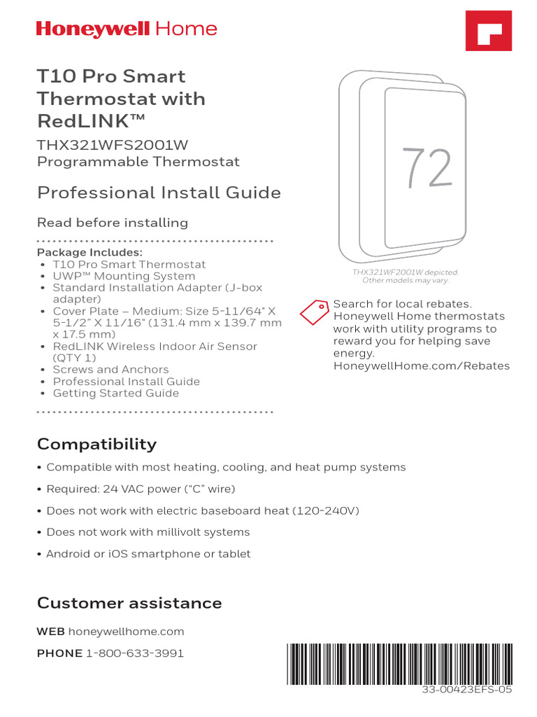 T10 install and setup | PDF