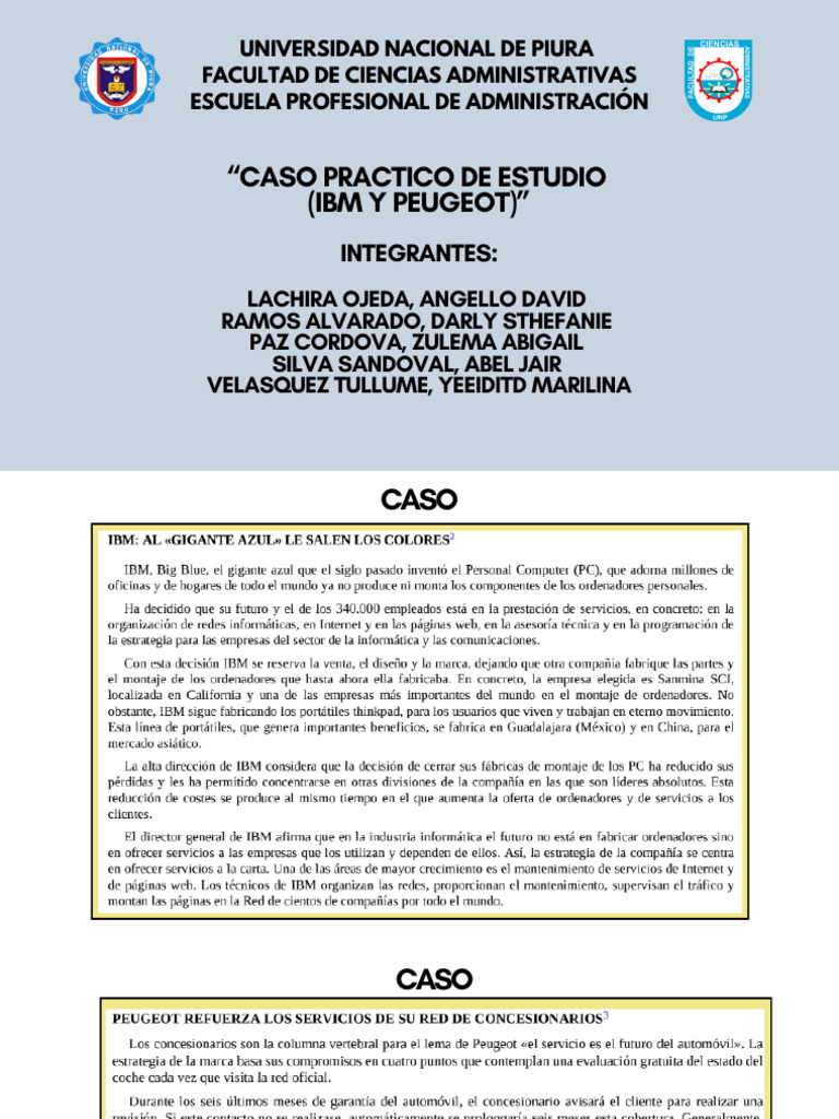 Caso Practico | PDF