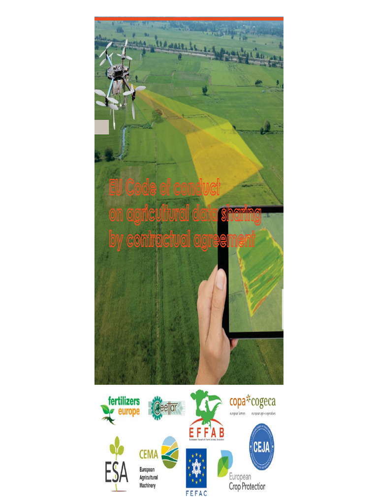 Eu Code of Conduct On Agricultural Data Sharing-1 | PDF