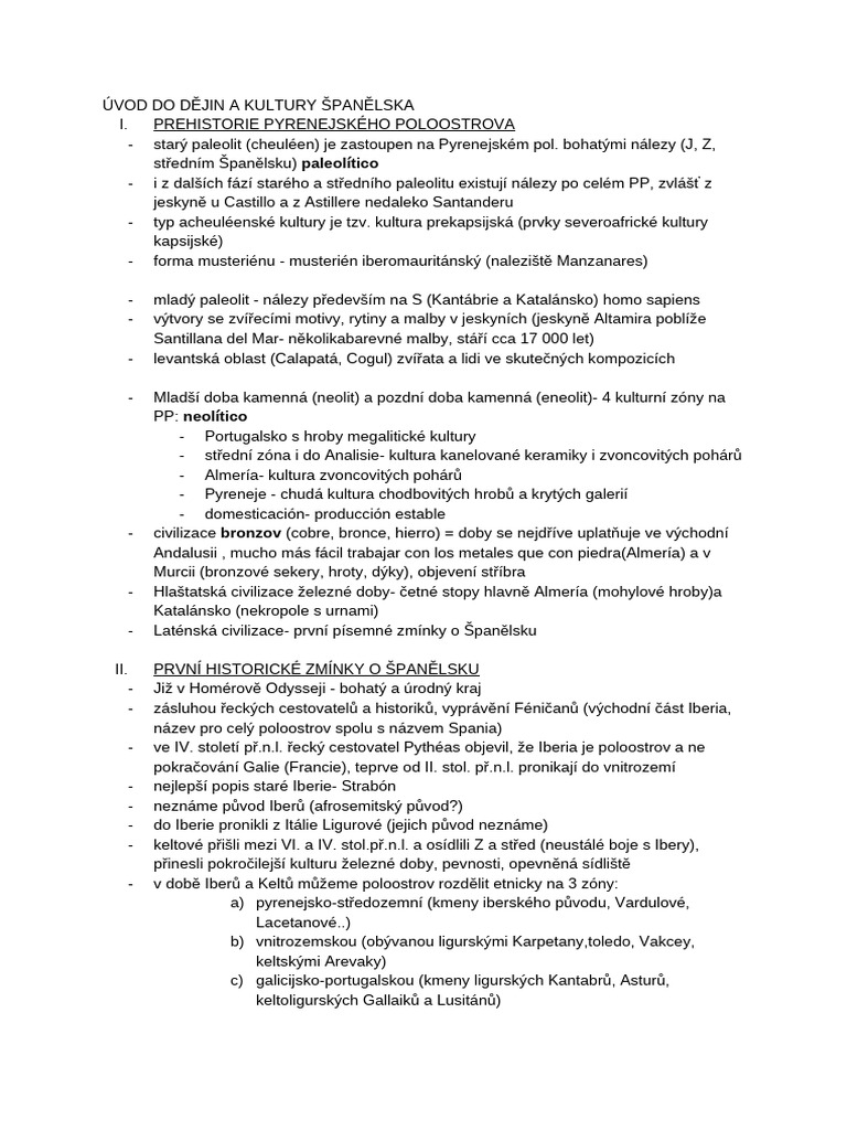 Historie Španělska | PDF