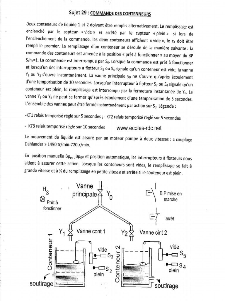 Exercice-de-schemas-electriques-Sujet-29 | PDF