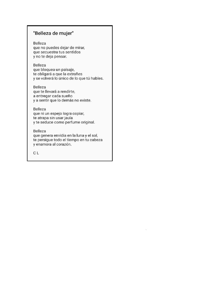 Poema | PDF