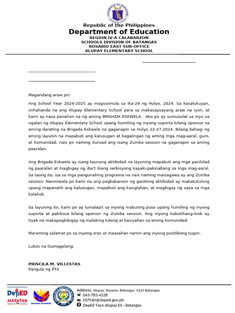 Zumba Proposal | PDF