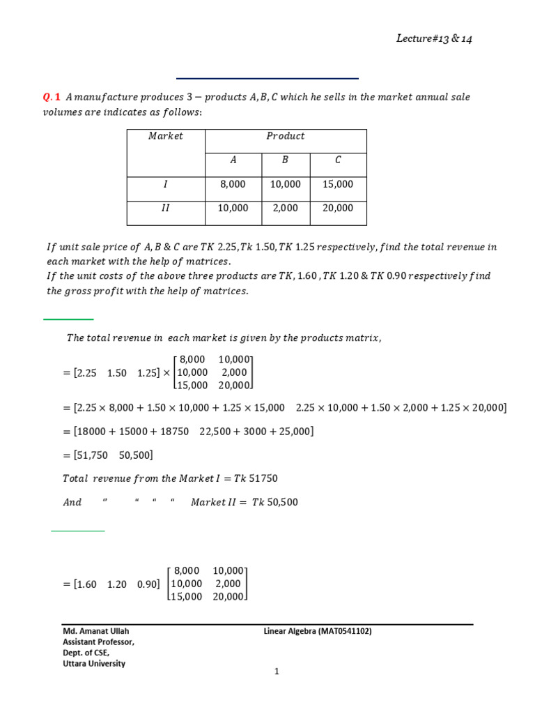 Lecture-13 - 14 | PDF
