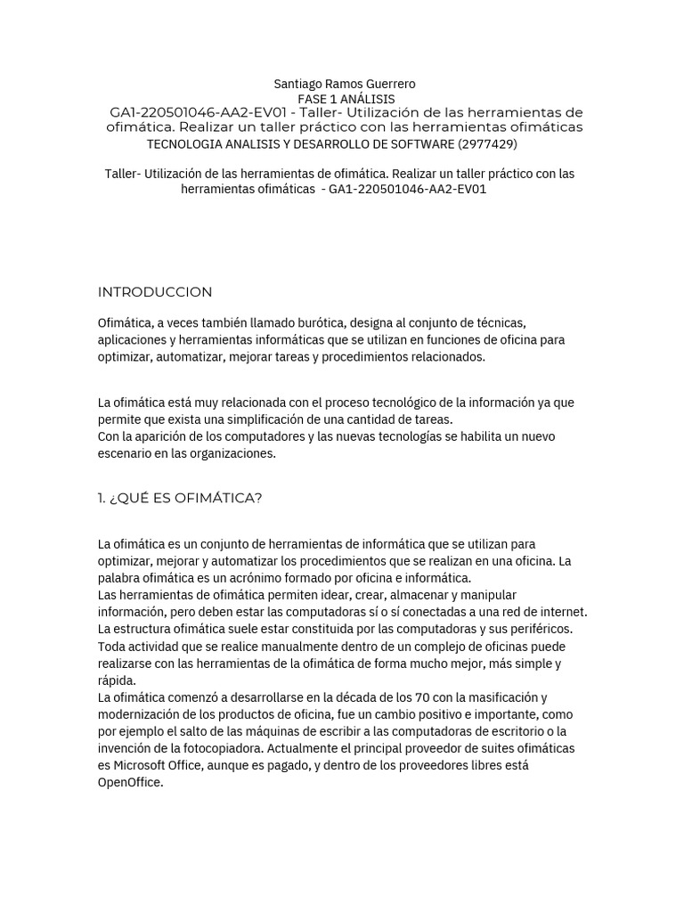 Taller Ga1 220501046 Aa2 Ev01 | PDF