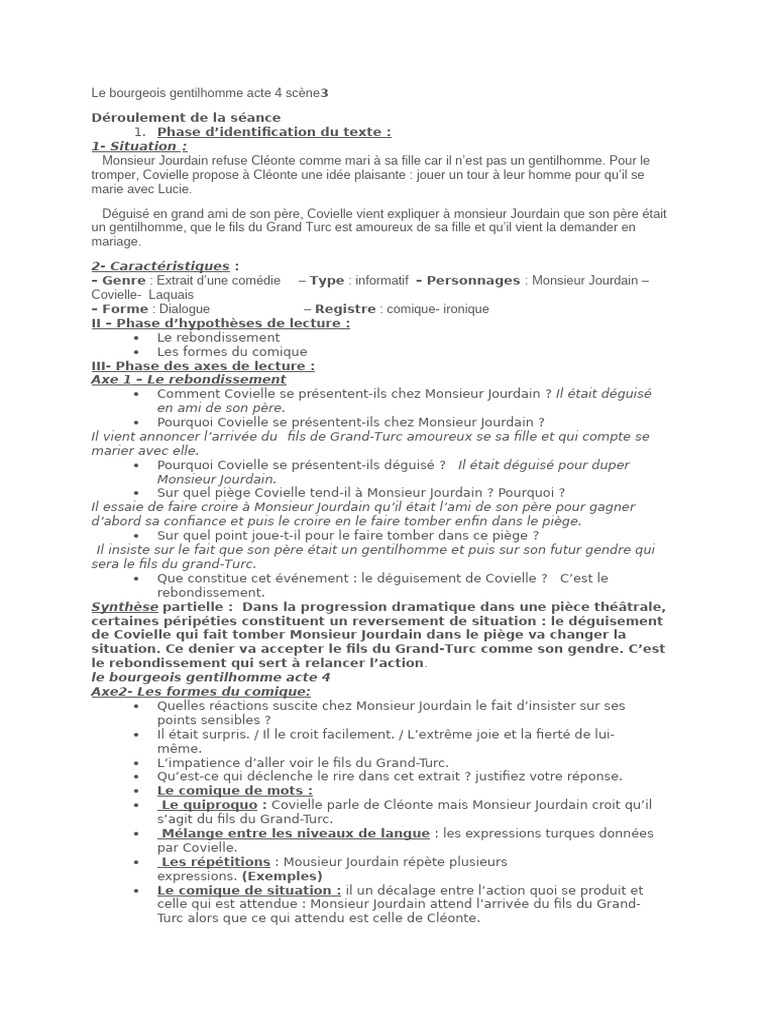 acte 4 scène 3 | PDF