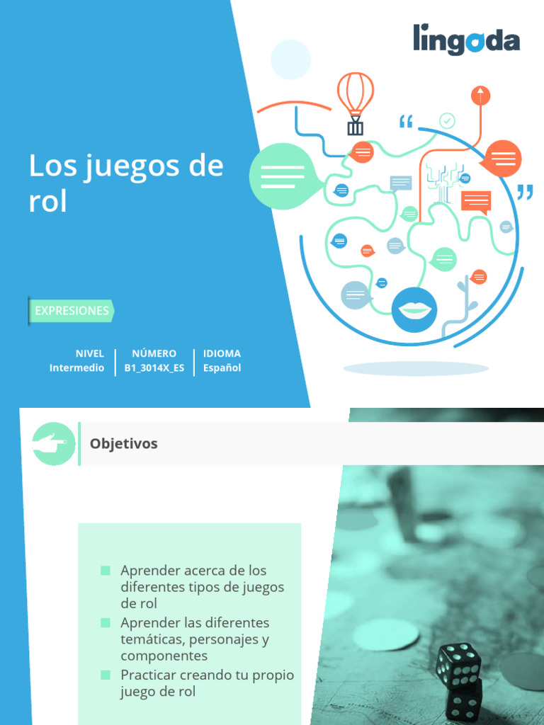 Los Juegos de Rol: Expresiones | PDF