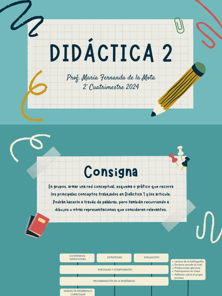 Didactica 2 - Clase 1 - 2C2024 | PDF