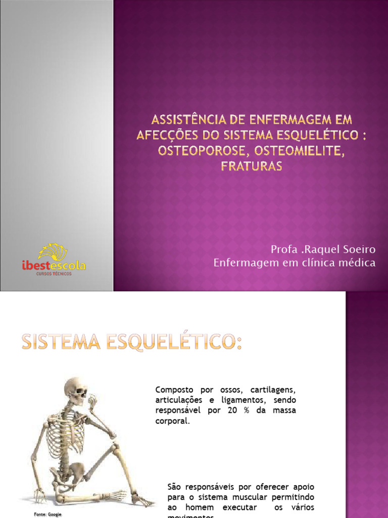Aula 7 Sistema Esqueletico Atualizada | PDF
