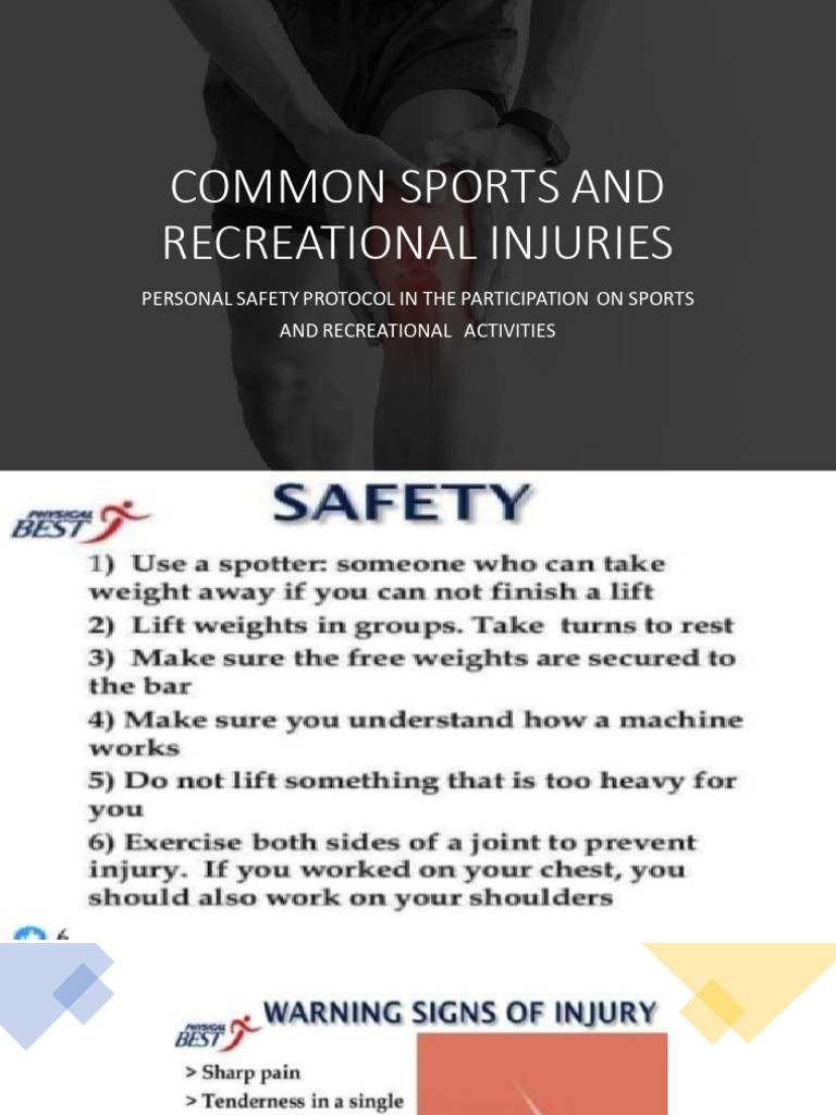 Sports Injuries | PDF