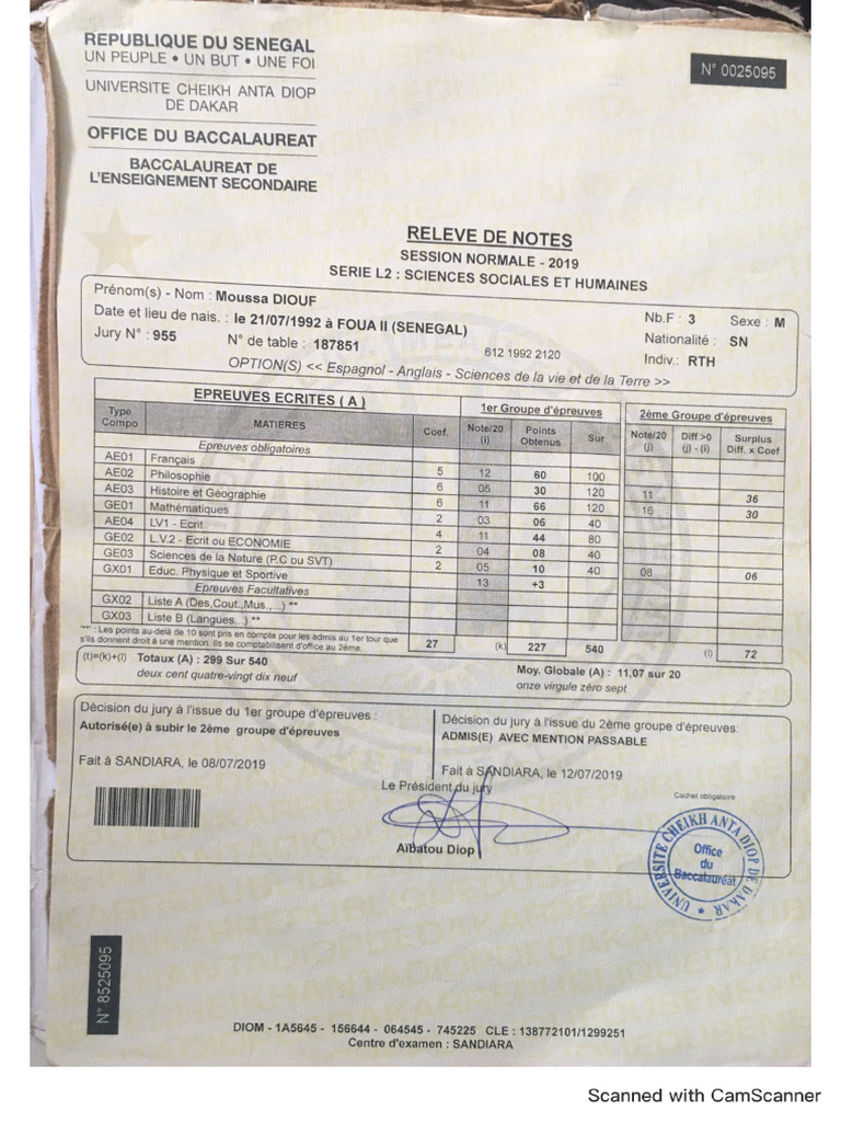 Relève Bac Moussa | PDF