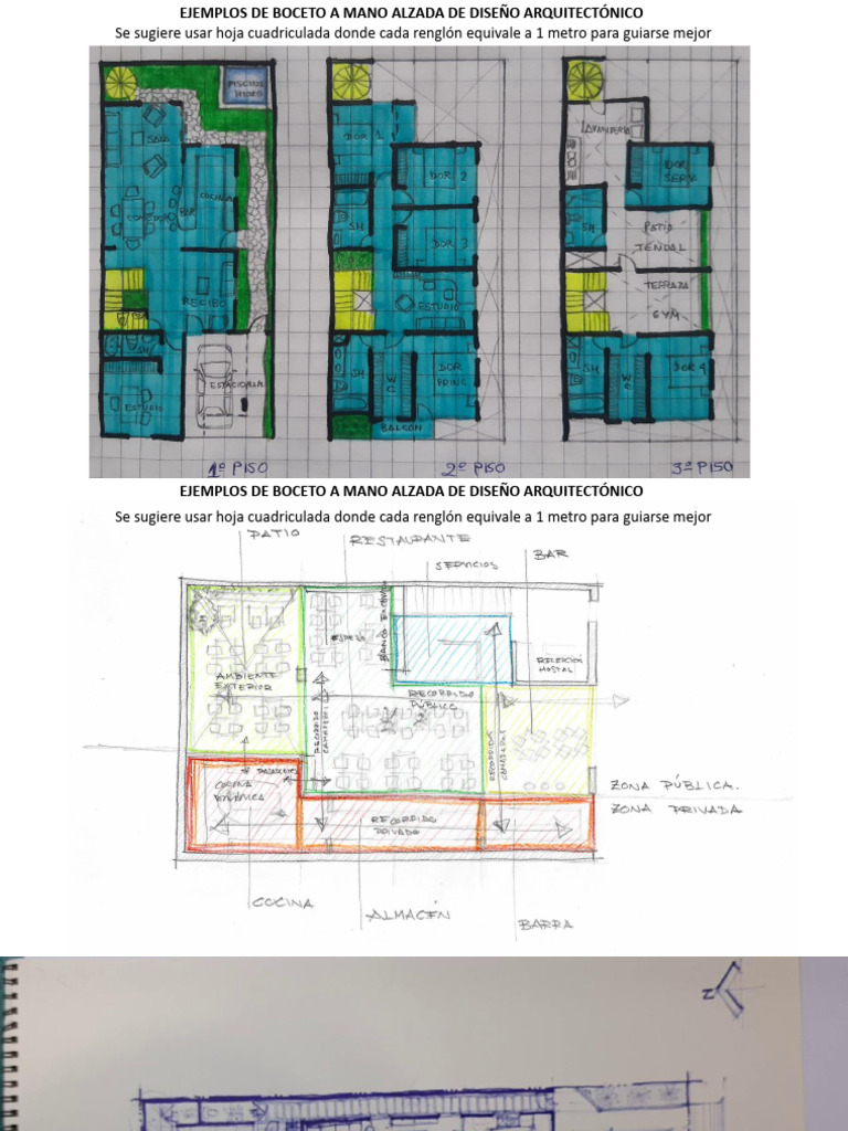 Ejemplos de Bocetos | PDF