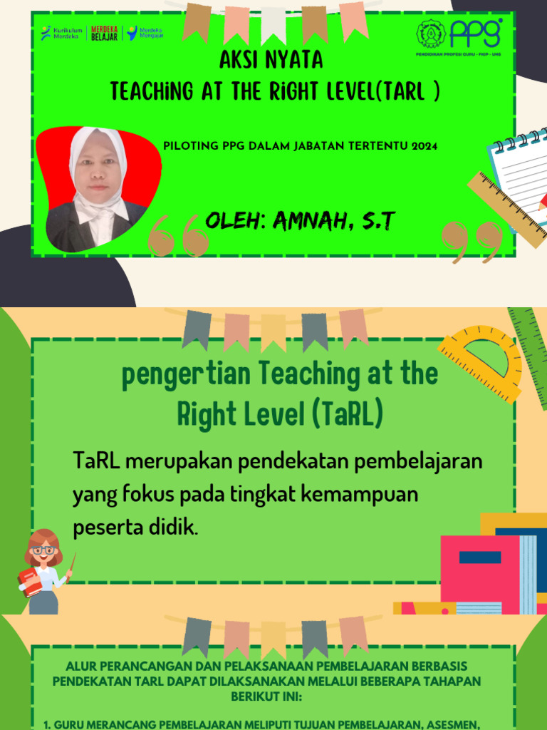 Aksi Nyata TaRL by Amnah, S.T | PDF