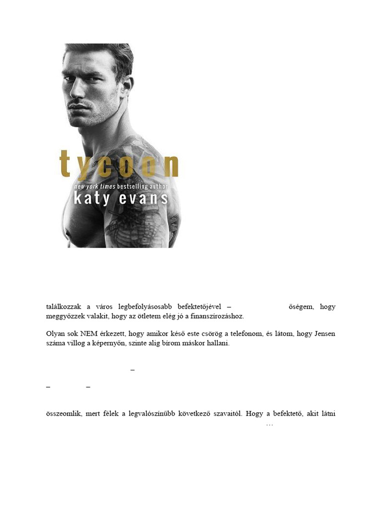 Tycoon – Katy Evans | PDF