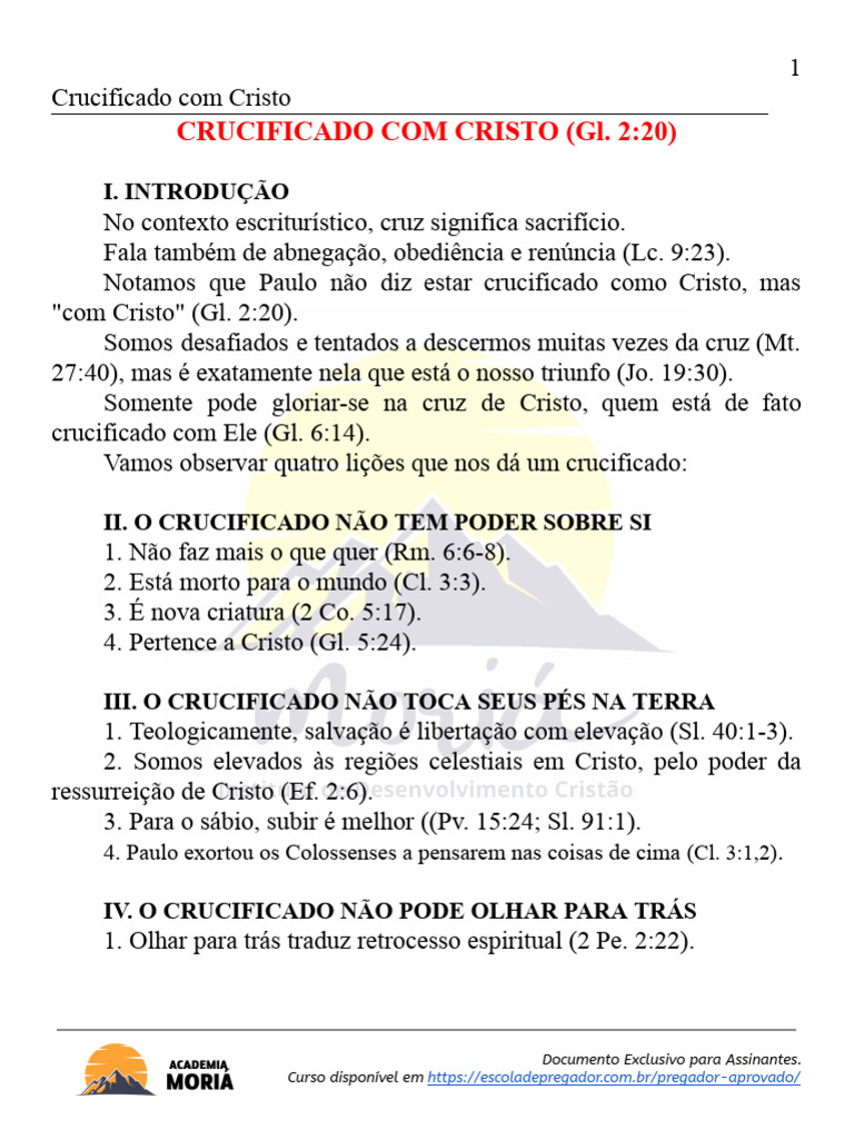 04 Crucificado Com Cristo | PDF