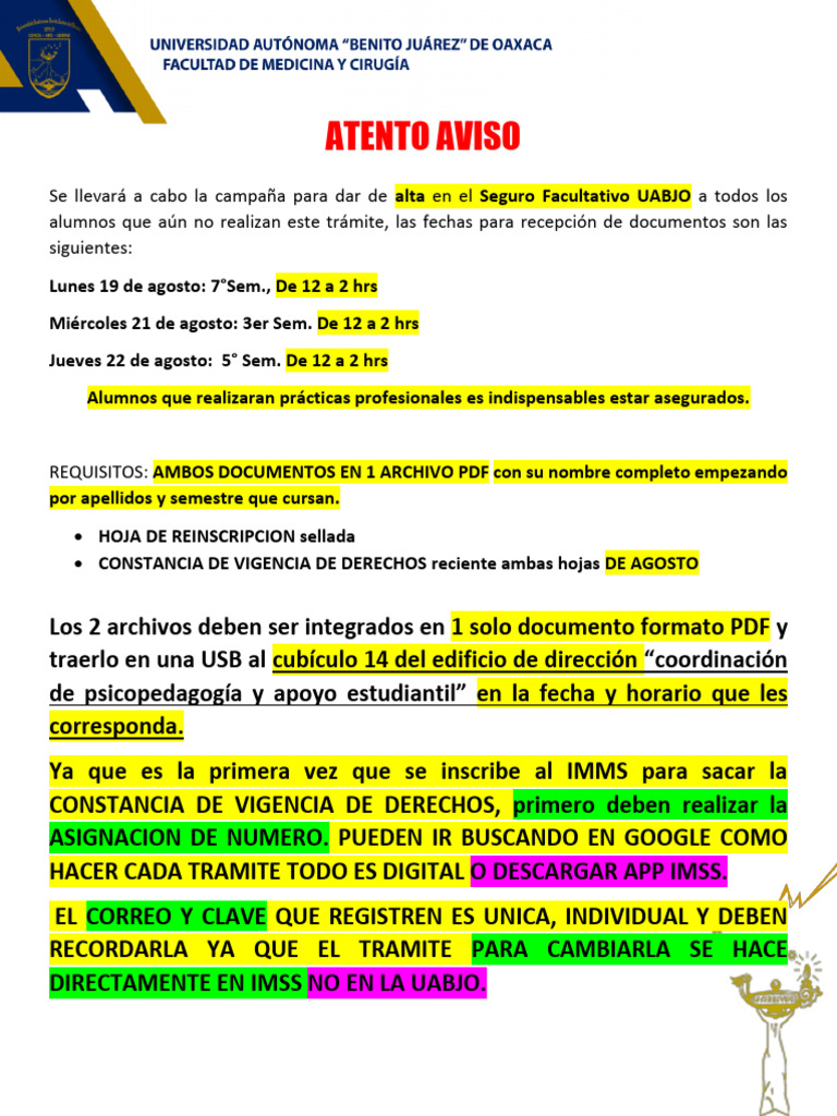 Aviso SEGURO SOCIAL RES TOTF | PDF