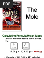 The Mole Cheat Sheet! | PDF | Mole (Unit) | Physical Chemistry