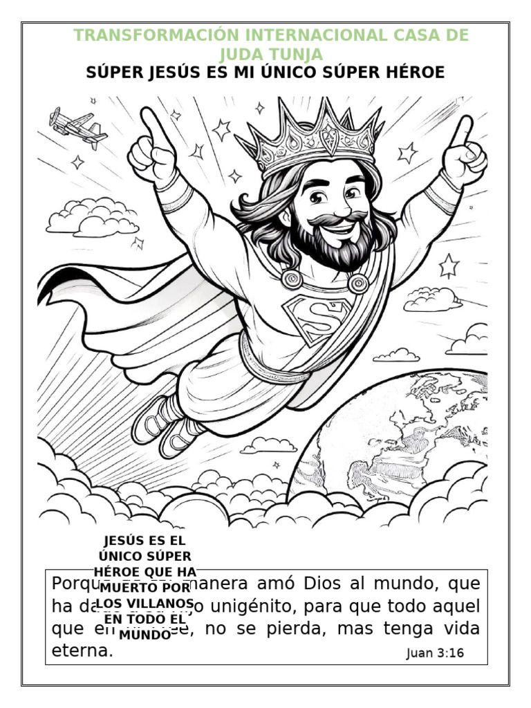 Jesus Es Mi Super Heroe | PDF