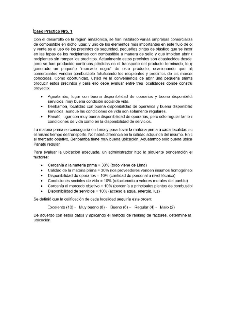 CASO | PDF