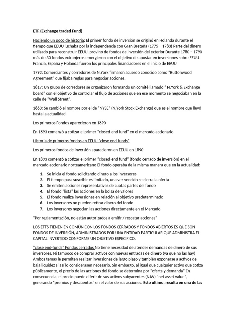 Etf | PDF