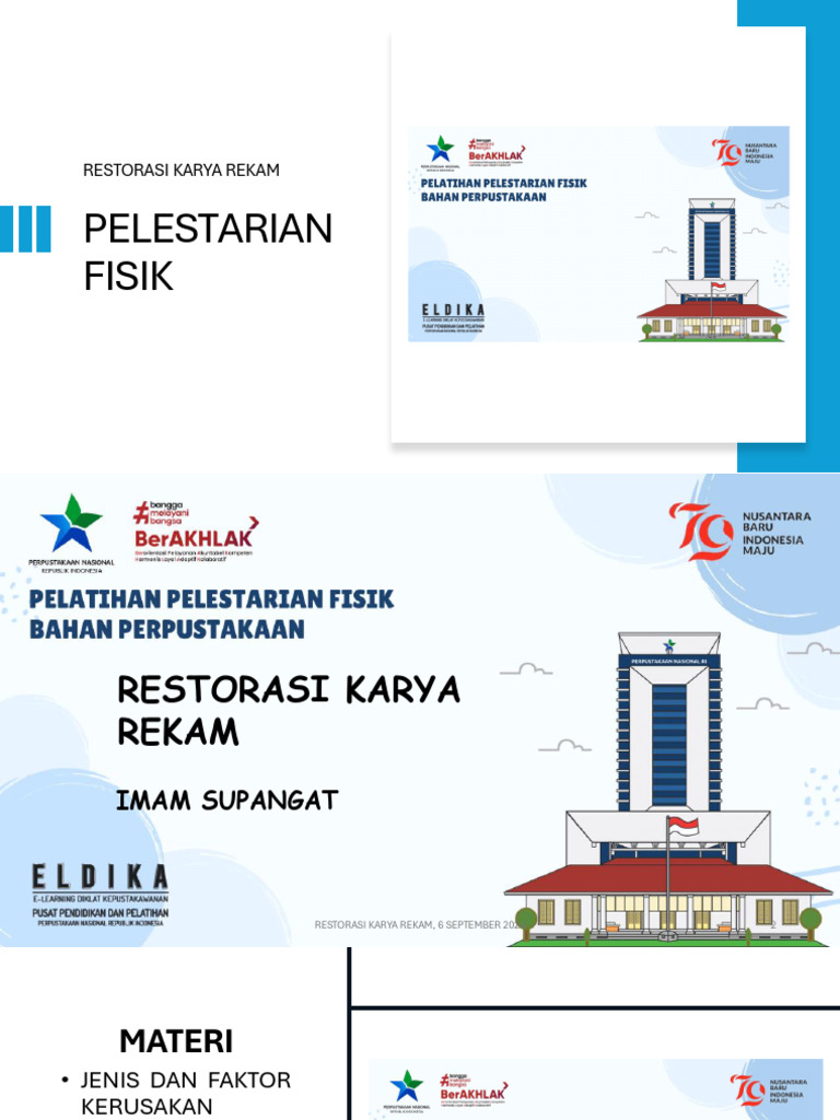 Restorasi Karya Rekam | PDF