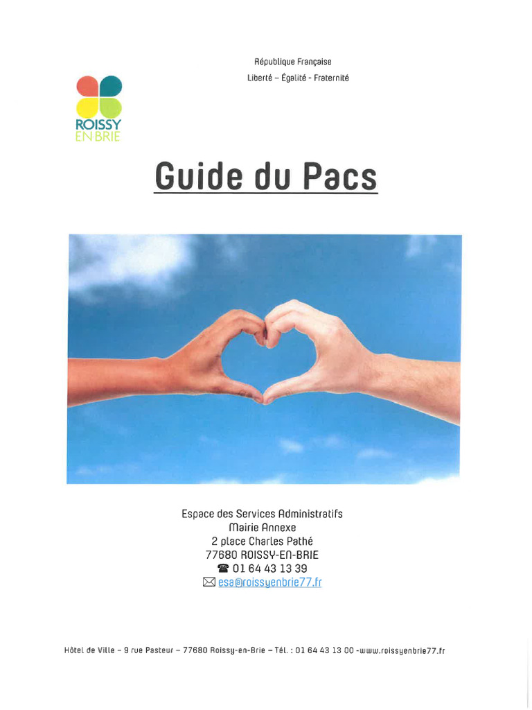 Guide Du Pacs Complet | PDF