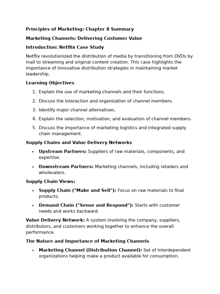 chapter 8 mark | PDF