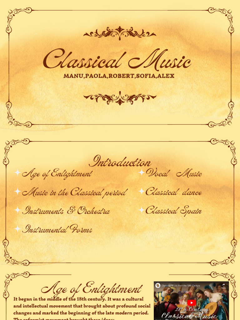 Classical Music Manu, Paola, Robert, Sofia, Alex | PDF