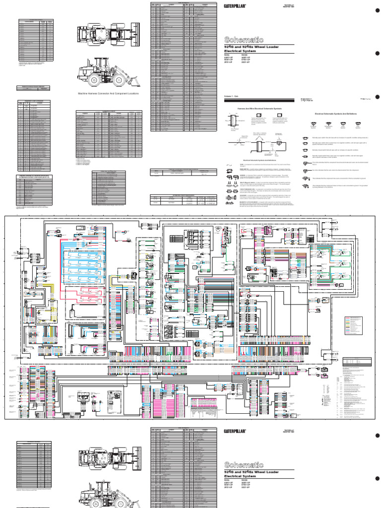 924G and 924Gz Wheel Loader Electrical System: Machine Harness ...