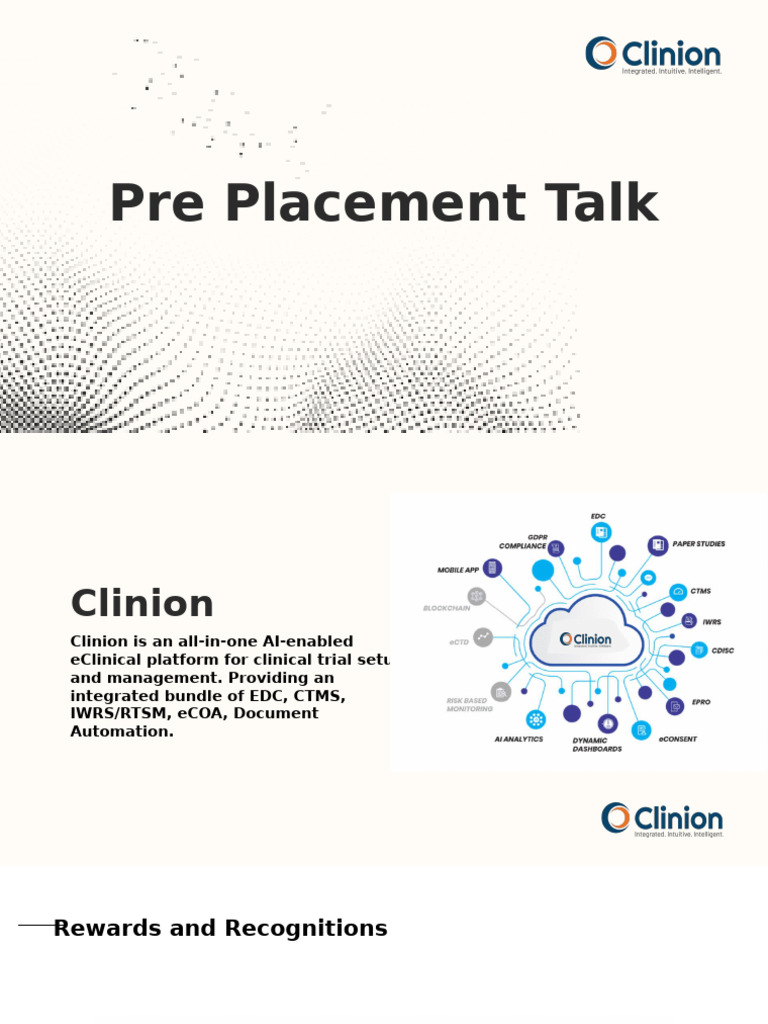 Pre Placement Talk | PDF
