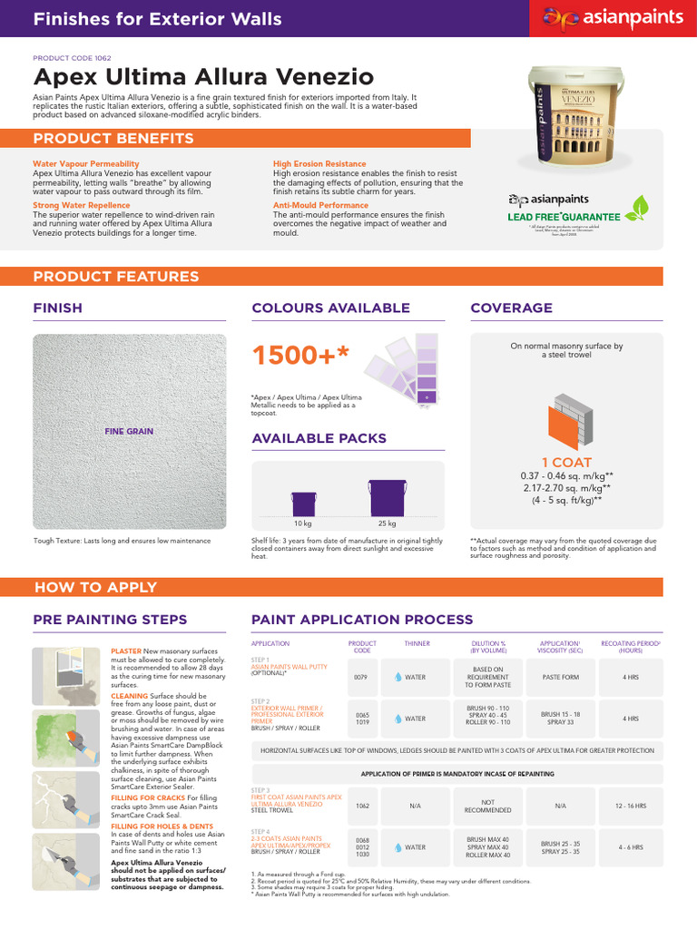 Apex Ultima Allura Venezio New | PDF