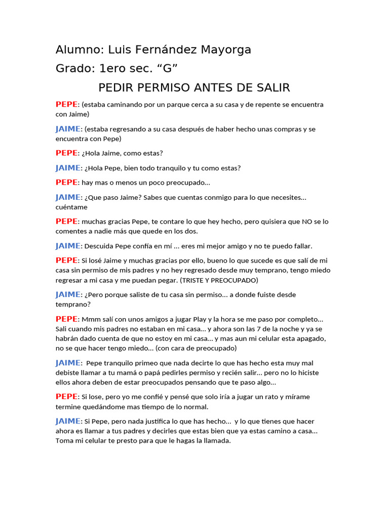 Guion de Luis | PDF